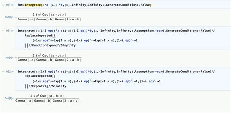 Calculus And Analysis What Choice Of Contour Is Mathematica Implicitly Using To Define This