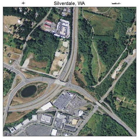 Aerial Photography Map Of Silverdale Wa Washington