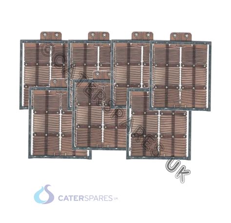 Dualit Old Type Toaster Elements For 6 Slot Models Set 2 X End 5 X Centre X7 Caterspares