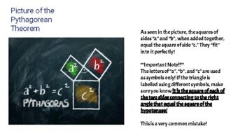 Pythagorean Theorem Slide Presentation By Workshop TpT