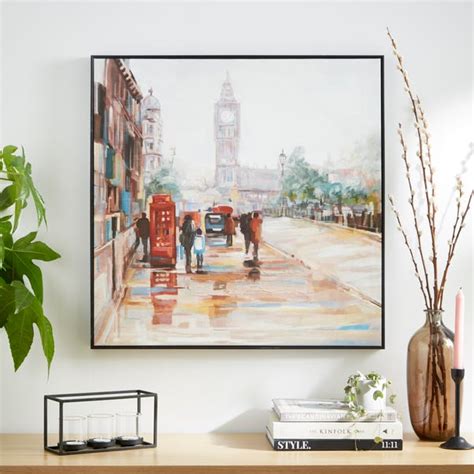 Big Ben Framed Canvas Dunelm