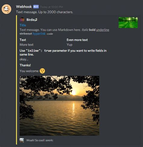 Github Hugoalhsend Discord Webhook Ghaction A Github Action To Send