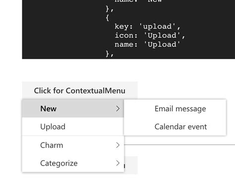 Contextualmenu Dont Display Icon · Issue 2336 · Microsoftfluentui · Github