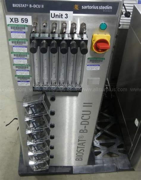 Sartorius Stedim Biostat B Dcu Ii Bioreactor Allsurplus