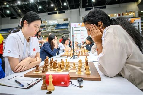 国象奥赛：中国男队胜卫冕冠军 女队不敌印度 新华网客户端