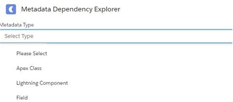 Find Referenced Metadata Using Salesforce Dependency Api Salesforcecodex