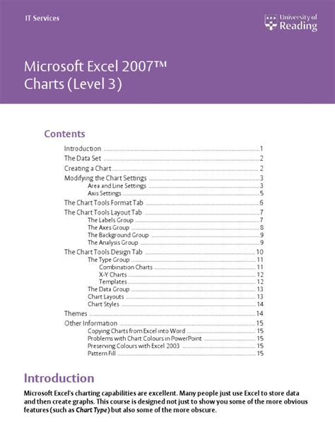 charts 2007 pdf microsoft excel chart