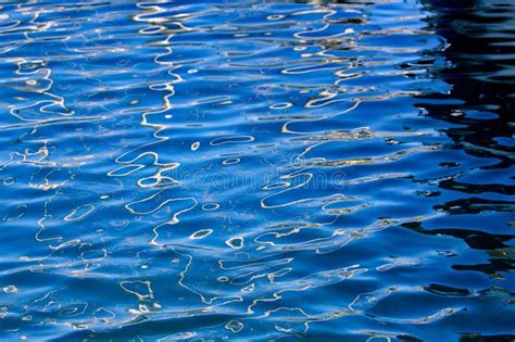 Unreal Abstract Reflections Of The Sun And Shadows In The Water Stock Image Image Of 2023