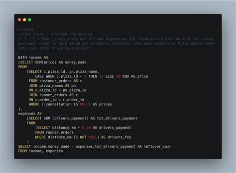 100daysofcode Day68 100daysofcode 100daysofcodewithsql