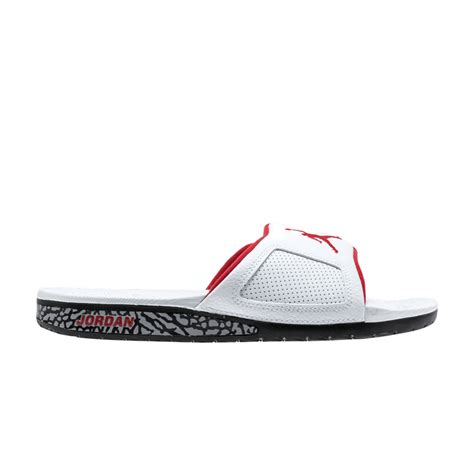 Buy Jordan Hydro 3 Retro Slide White University Red 854556 103 Goat