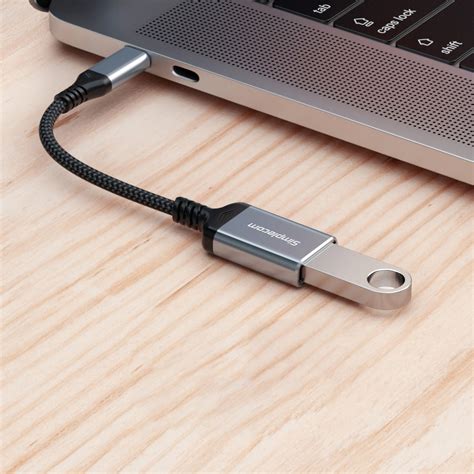 Simplecom CA USB C Male To USB A Female USB OTG Adapter Cable PowerhousePC