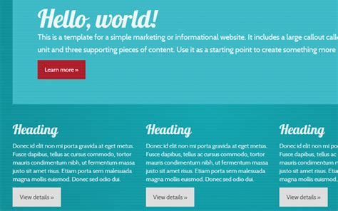 36 Open Source Twitter Bootstrap Code Snippets IDevie