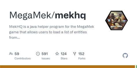 Github Megamekmekhq Mekhq Is A Java Helper Program For The Megamek Game That Allows Users To