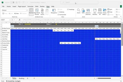 Excel Template For Hourly Time Slot Booking