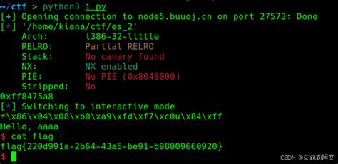 Buuctf Pwn Ciscn2019es2 Wpciscn 2019 Es 2下载 Csdn博客