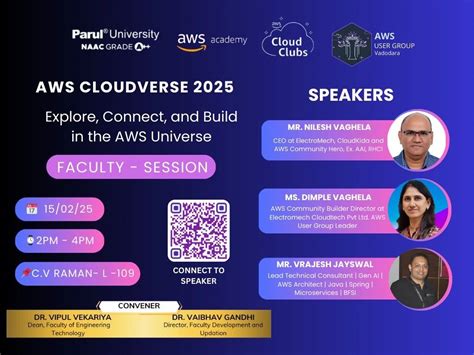 Aws Cloudcomputing Paruluniversity Learning Technology Eventhosting Ayushi Vashishth