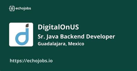 Digitalonus Is Hiring Sr Java Backend Developer Guadalajara Mexico