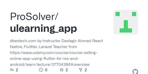Github Prosolverulearningapp By Instructor Dastagir Ahmed React Native