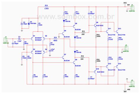 Amplificador W Resources EasyEDA
