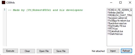 New Roblox Exploit C00lh4x Uses Krnl Api Rrobloxhackers