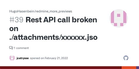 rest api call broken on attachments xxxxxx json · issue 39
