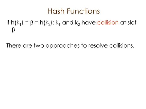 Lecture 17 April 11 11 Chapter 5 Hashing Dictionary Operations Ppt