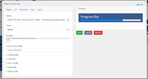 Formsflow Ai Create A Progress Bar In The Form Stack Overflow