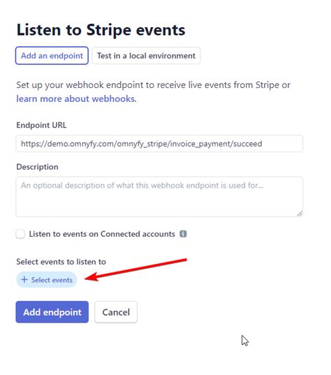 Basic Configuration Stripe Webhooks For Subscriptions