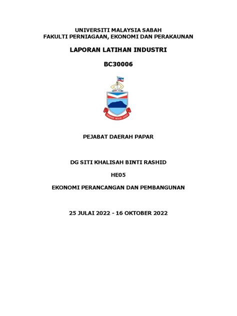 Practicum Report Dg Pdf