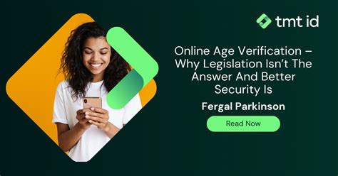 Legislation Isnt The Answer To Online Verification Tmt