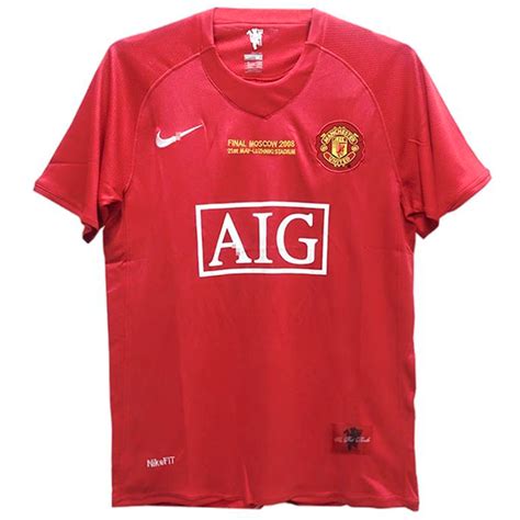 Manchester United Retro 2008 Camis Go Las Mejores Camis De Futbol