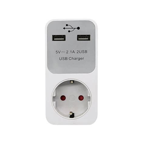 2x USB Socket Adapter Manufacturer In China Anssin Electric