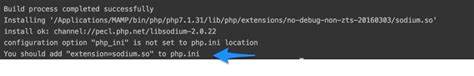Pecl Installing Libsodium In Mamp Environment Stack Overflow