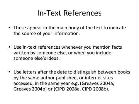 Referencing Bibliography Guide Referencing Citing In Your Coursework