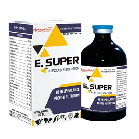 E Super Injectable Solution Geovetge