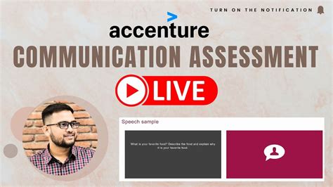 🔴live Accenture Communication Assessment Accenture Accentureassessment Youtube