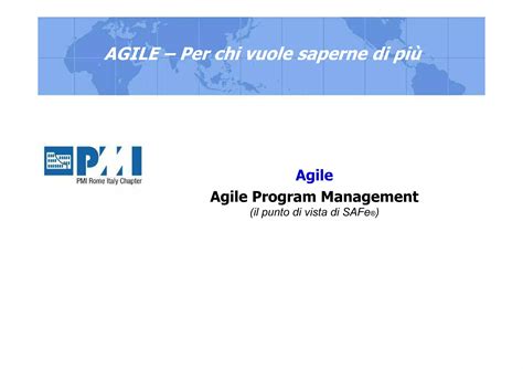 Agile Program Management PPT