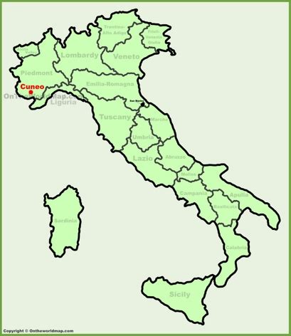 Cuneo Maps Italy Discover Cuneo With Detailed Maps