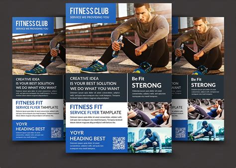 Free 26 Various Designs For Gym Flyers In Ms Word Psd Ai Vector