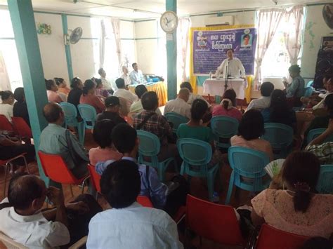 အင်းစိန်မြို့နယ်၊ လူထုအခြေပြုဗဟိုဌာန၌ စာပေဆွေးနွေးပွဲကျင်းပ Myanmarnationalpost