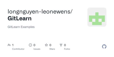 Github Longnguyen Leonewens Gitlearn Gitlearn Examples