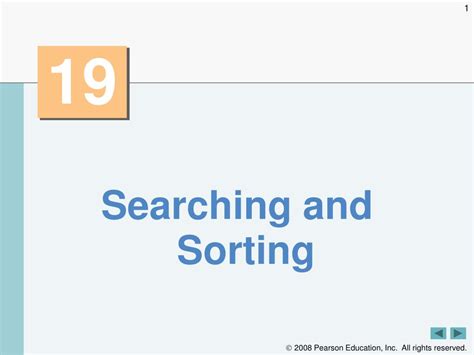 Ppt Searching And Sorting Powerpoint Presentation Free Download Id