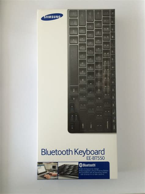 Безжична Bluetooth Клавиатура за Samsung Keyboard модел Ee Bt550 Citytel