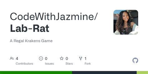 Issues · Codewithjazminelab Rat · Github