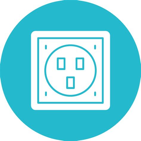 Power Socket Generic Color Fill Icon