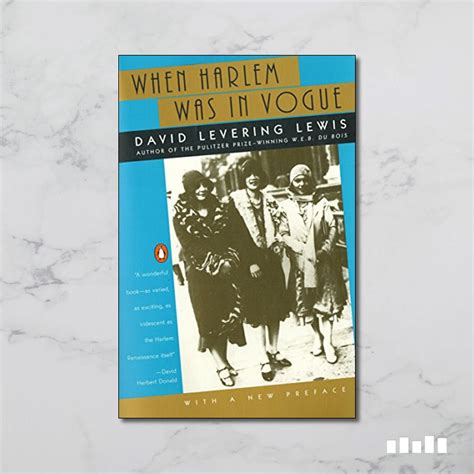 When Harlem Was In Vogue Five Books Expert Reviews