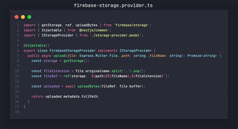 Nestjs Firebase Storage Rnestjsframework