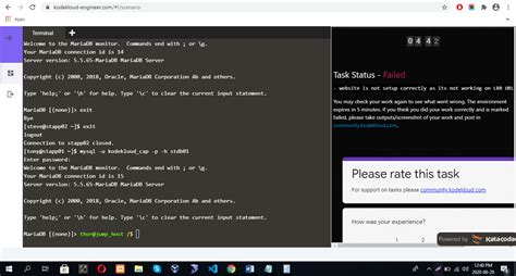Install And Configure DB Server KodeKloud DevOps Learning Community