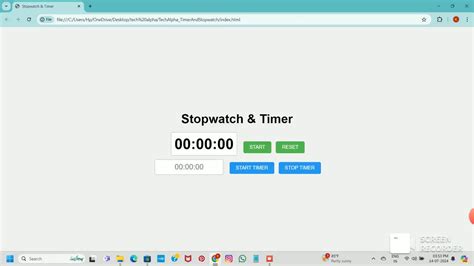 How I Developed Timer And Stopwatch For Tech Alpha Kartik Gawshinde Posted On The Topic Linkedin