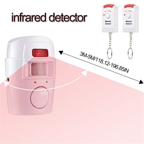 Motion Sensing Alarm Afstandsbediening Infrarood D Grandado